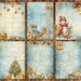 Golden Christmas Christmas Digital Papers Xmas Printable - Etsy