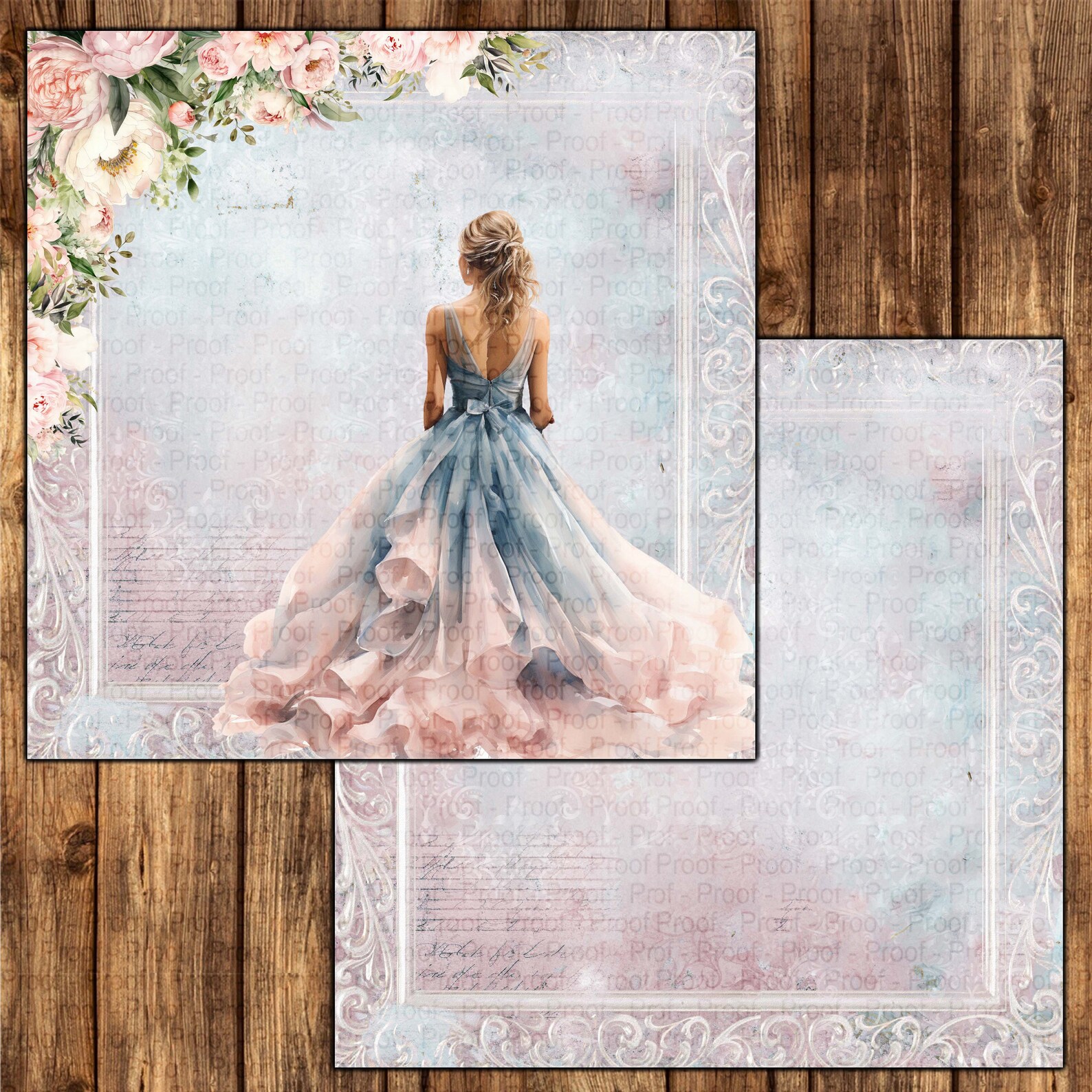 The Prom Princess, Prom Digital Papers, Prom Night, Printable ...