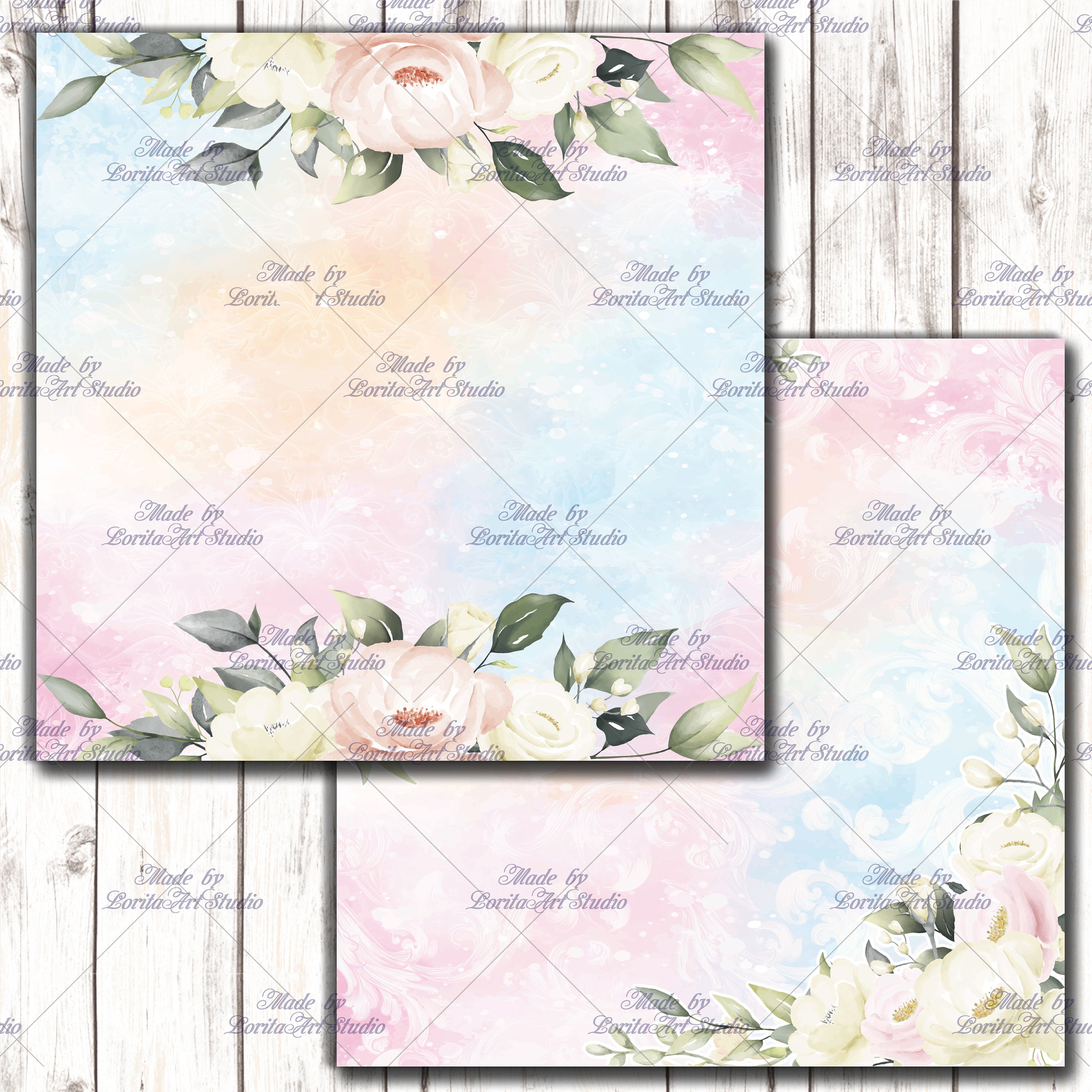 Wedding Story, Wedding Digital Papers, Wedding Tendence, Printable ...