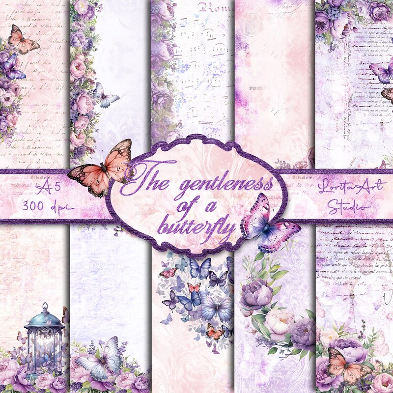 Butterfly Scrapbook - Etsy