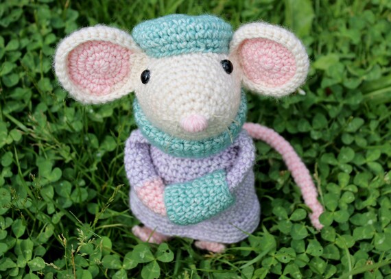 CROCHET PDF PATTERN: Angelica Mouse Amigurumi Mouse - Etsy