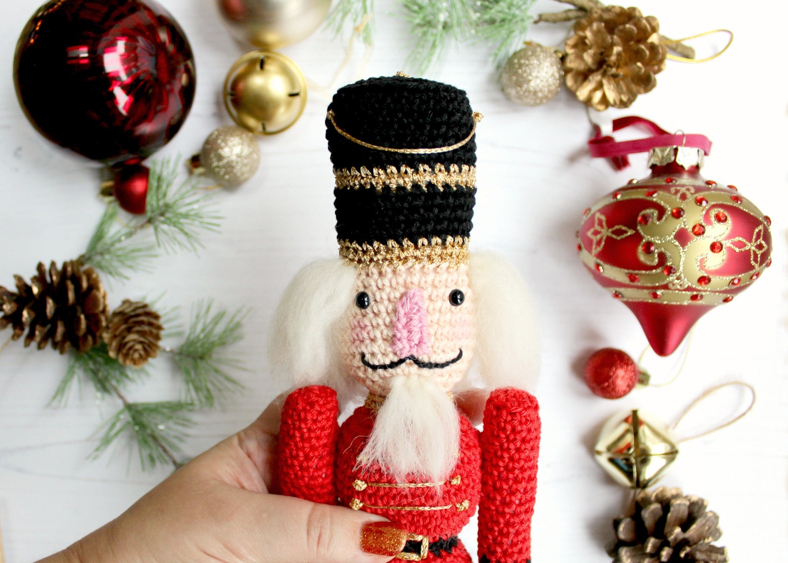 CROCHET PDF PATTERN: Traditional Nutcracker Amigurumi - Etsy