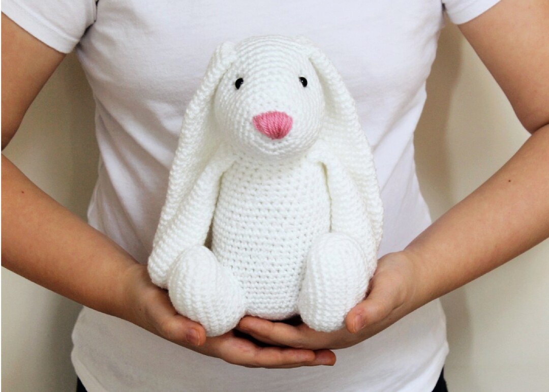 CROCHET PDF PATTERN: Cuddle Bunny | Amigurumi Bunny, Crochet Bunny ...
