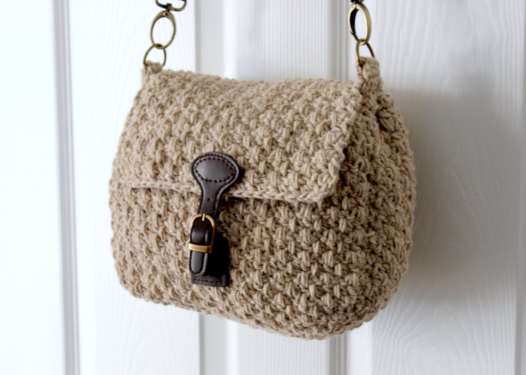 CROCHET PDF PATTERN: Bramble Saddle Bag | Crochet Bag, Crochet Handbag, Crochet Bag Purse ...