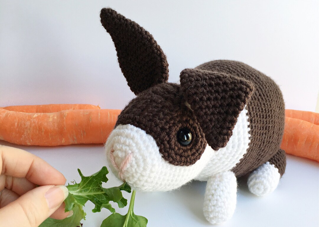 CROCHET PDF PATTERN: Dutch Bunnies | Amigurumi Bunny, Crochet Bunny ...