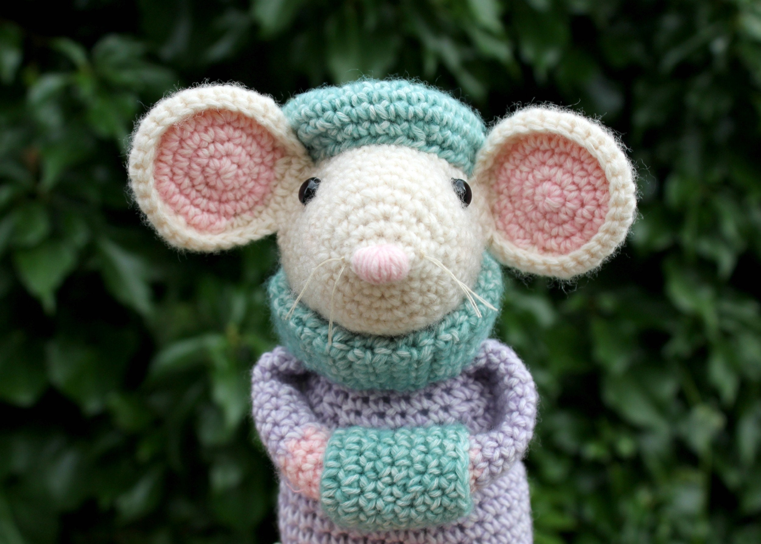CROCHET PDF PATTERN: Angelica Mouse Amigurumi mouse | Etsy