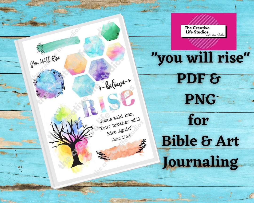You Will Rise - Watercolor Printable - Printables for Bible and Art ...