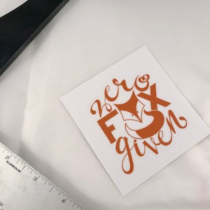 Zero Fox Given Stickers Packaging Stickers Stickers for - Etsy