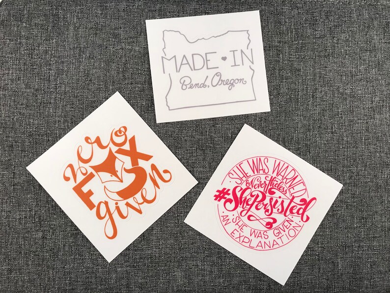 Zero Fox Given Stickers Packaging Stickers Stickers for | Etsy