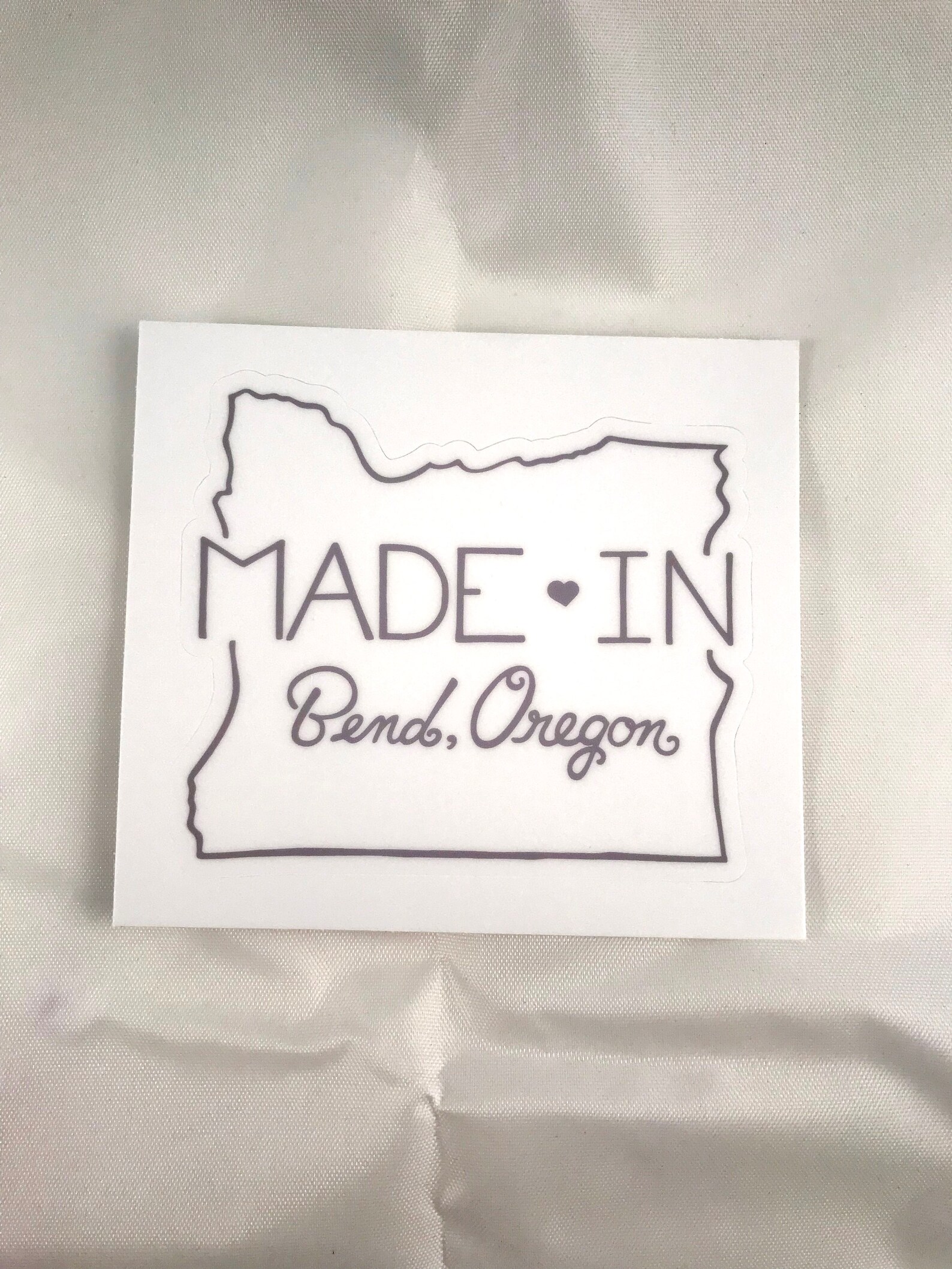 Made in Bend Oregon Stickers Packaging Stickers Stickers for - Etsy