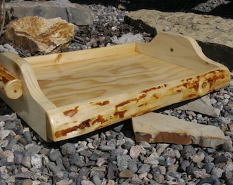 Serving Tray Made of Spalted Maple Rustic Serving Tray Natural Edge ...