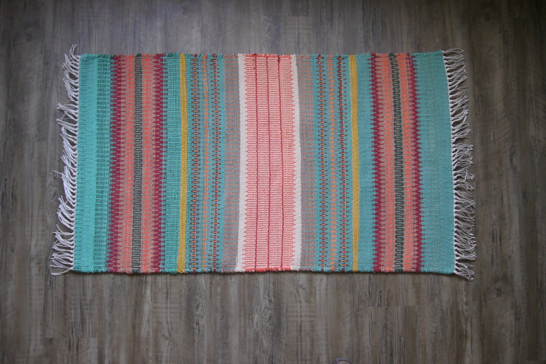 Wool Woven Krokbragd Rug - Etsy