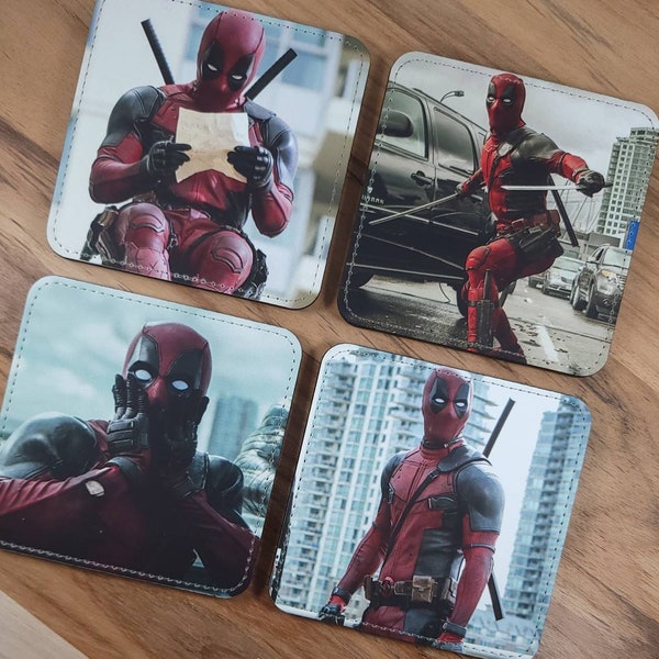 Superhero Coasters - Etsy