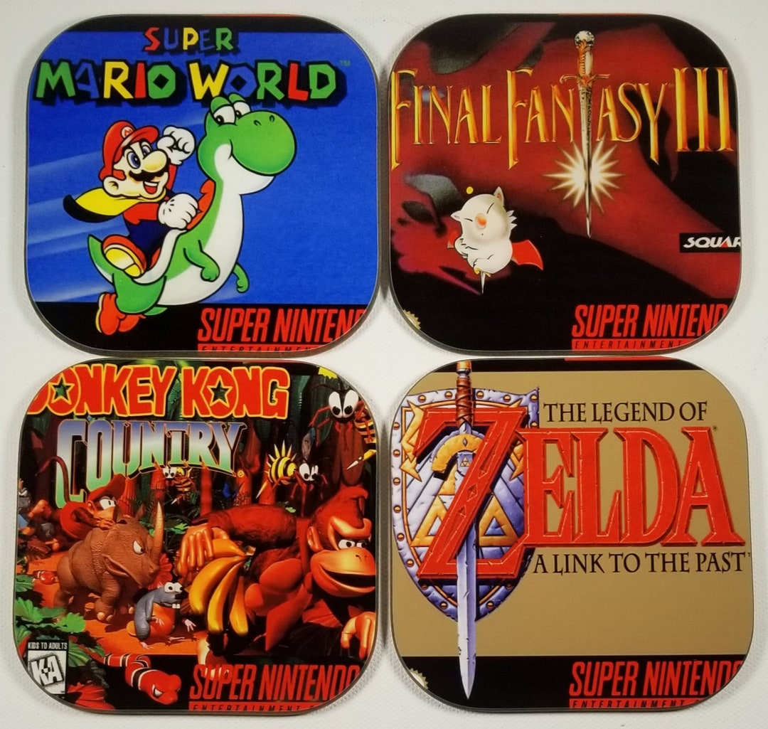 Gamer Coasters- Set of 4 -special Orders Welcome-sandstone or Hardboard ...