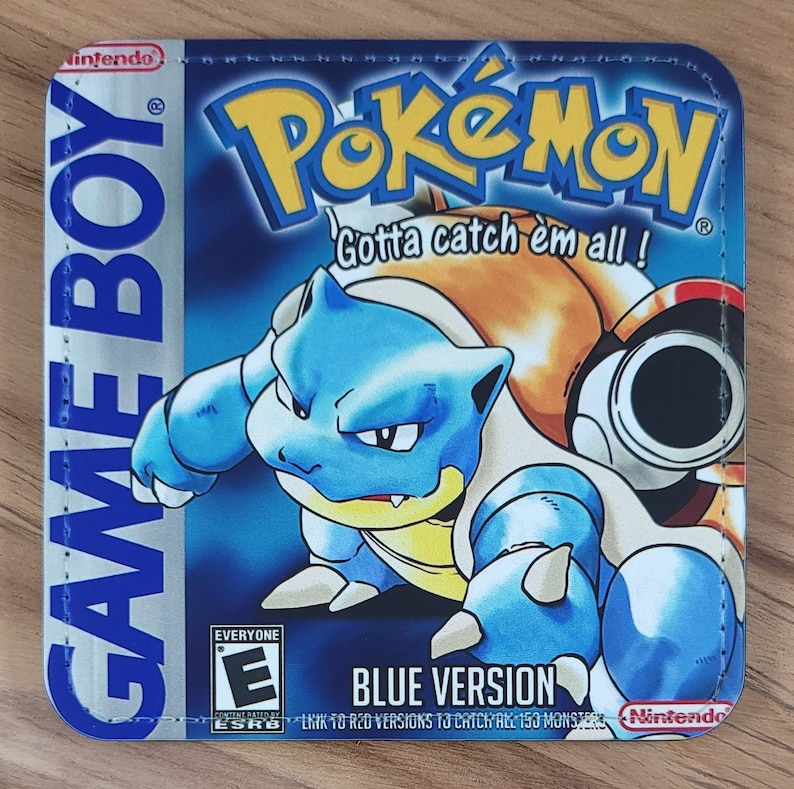 Poke Gamer Coasters Set of 4-special Orders Welcome - Etsy