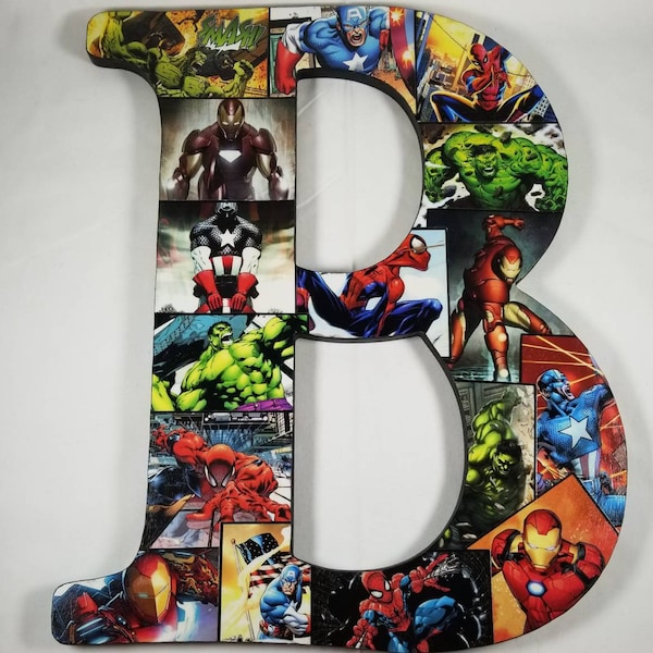 Superhero Wall Decor - Etsy