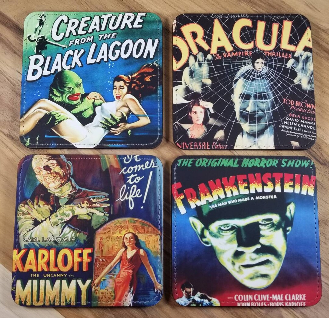 Old Movies Vintage Style Coasters Set of 4 special Orders Welcome ...