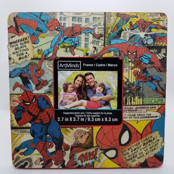 Spiderman Picture Frame | Etsy