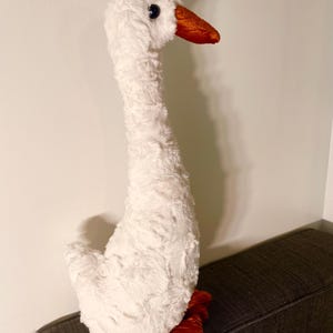 18 Inch Tall White Plush Dress-up Goose - Etsy