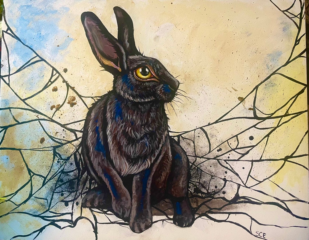 Smoke Webs Original Acrylic Painting - Etsy