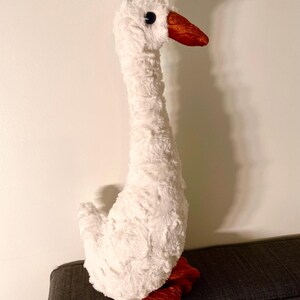 18 Inch Tall White Plush Dress-up Goose - Etsy