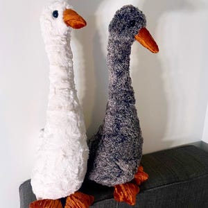 18 Inch Tall White Plush Dress-up Goose - Etsy