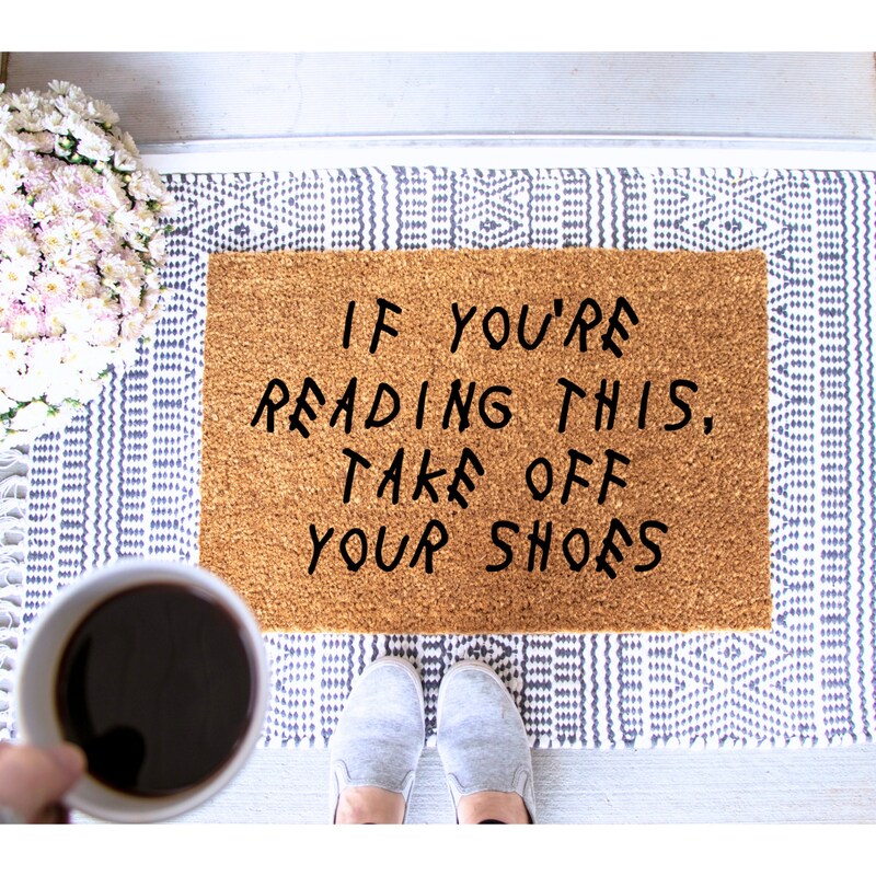 No Shoes Funny Sign - Etsy