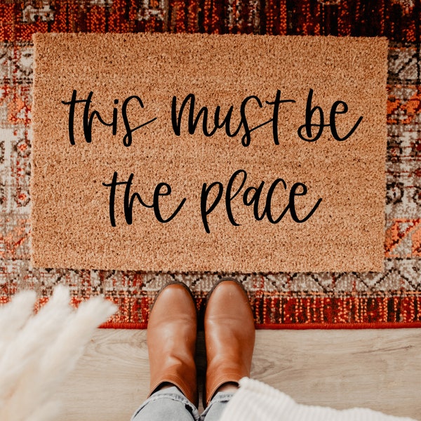 Boho Door Mat - Etsy