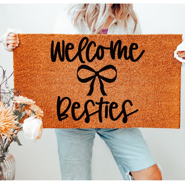 Cute Welcome Mat Bows - Etsy