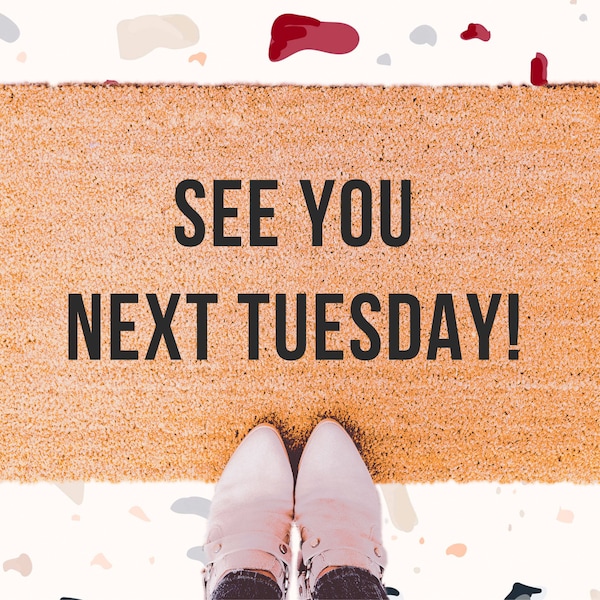 See You Next Tuesday - Etsy