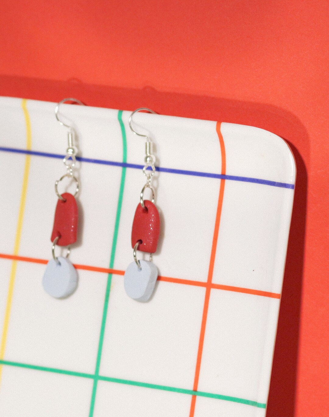 Abstract Shape Earrings - Etsy