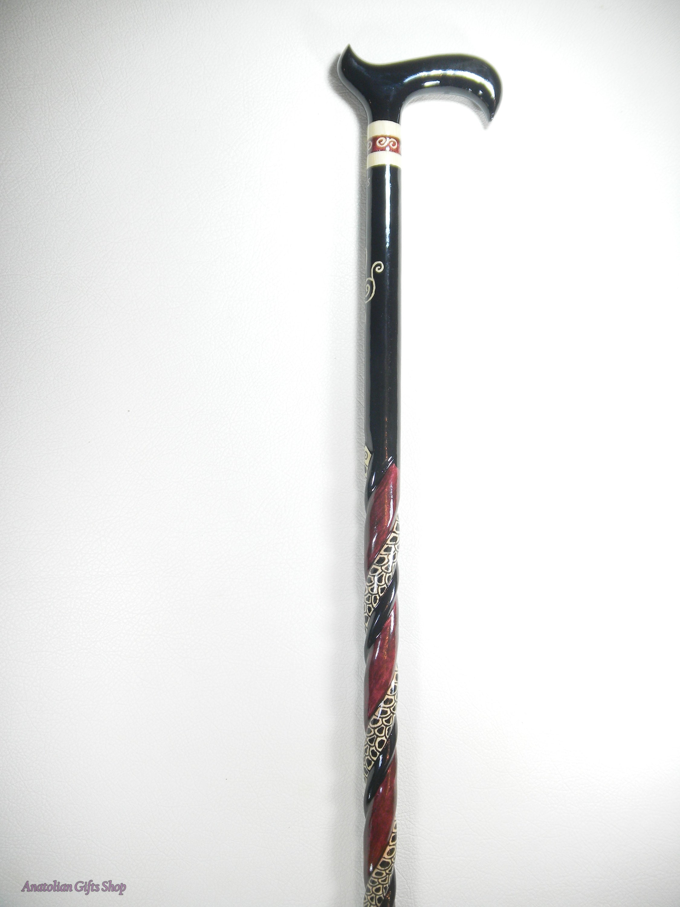 Turkish Handmade Walking Stick Canes, Devrek Canes,wood,hiking Sticks ...