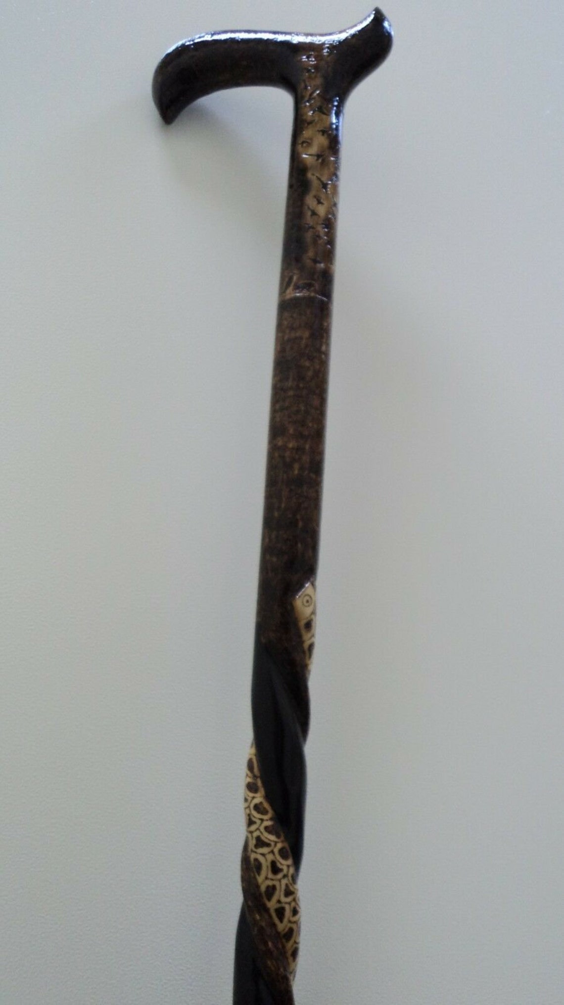 Turkish Handmade Walking Stick Canes, Devrek Canes,wood,hiking Sticks ...