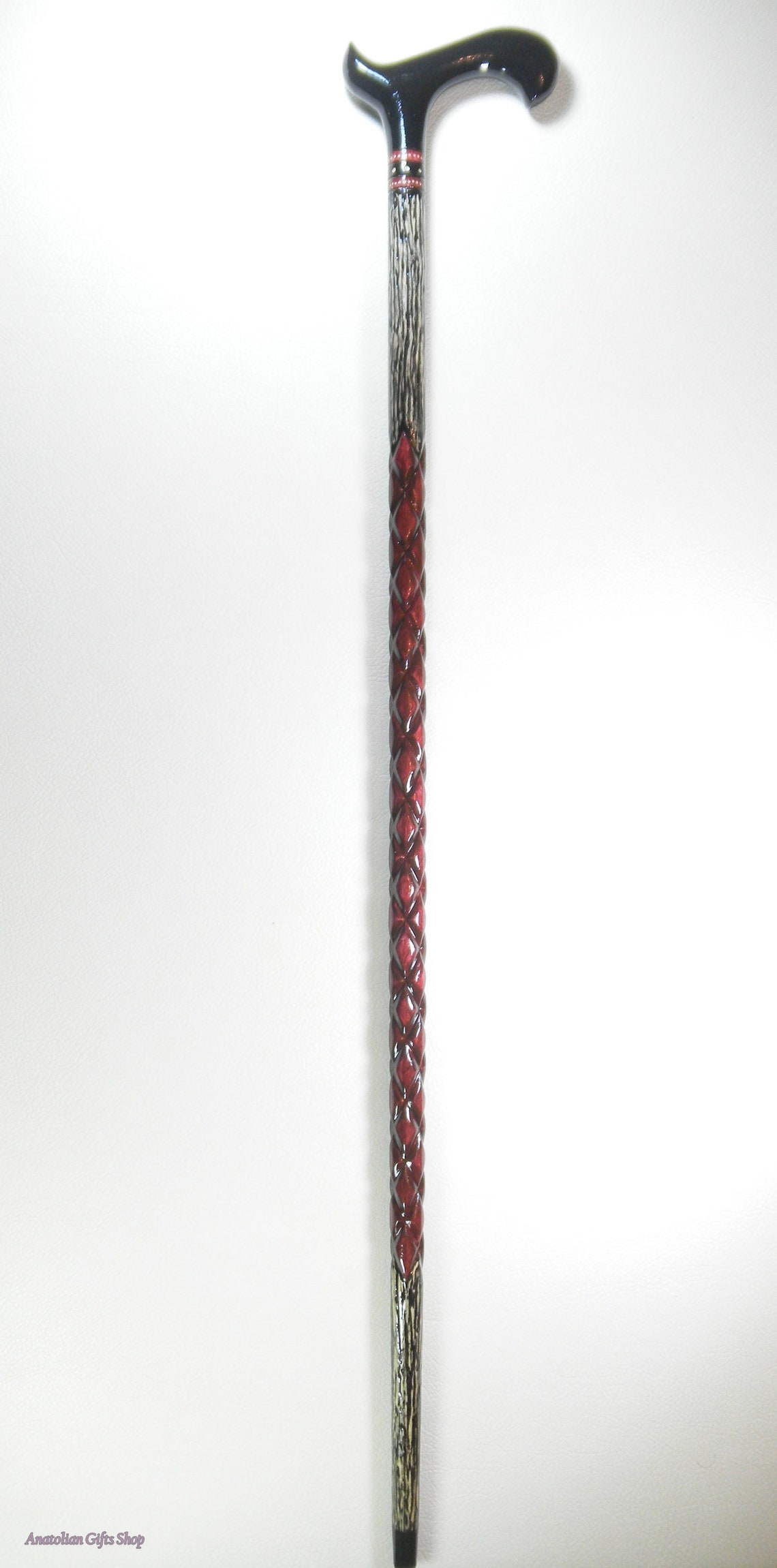 Turkish Handmade Walking Stick Canes, Devrek Canes,wood,hiking Sticks ...