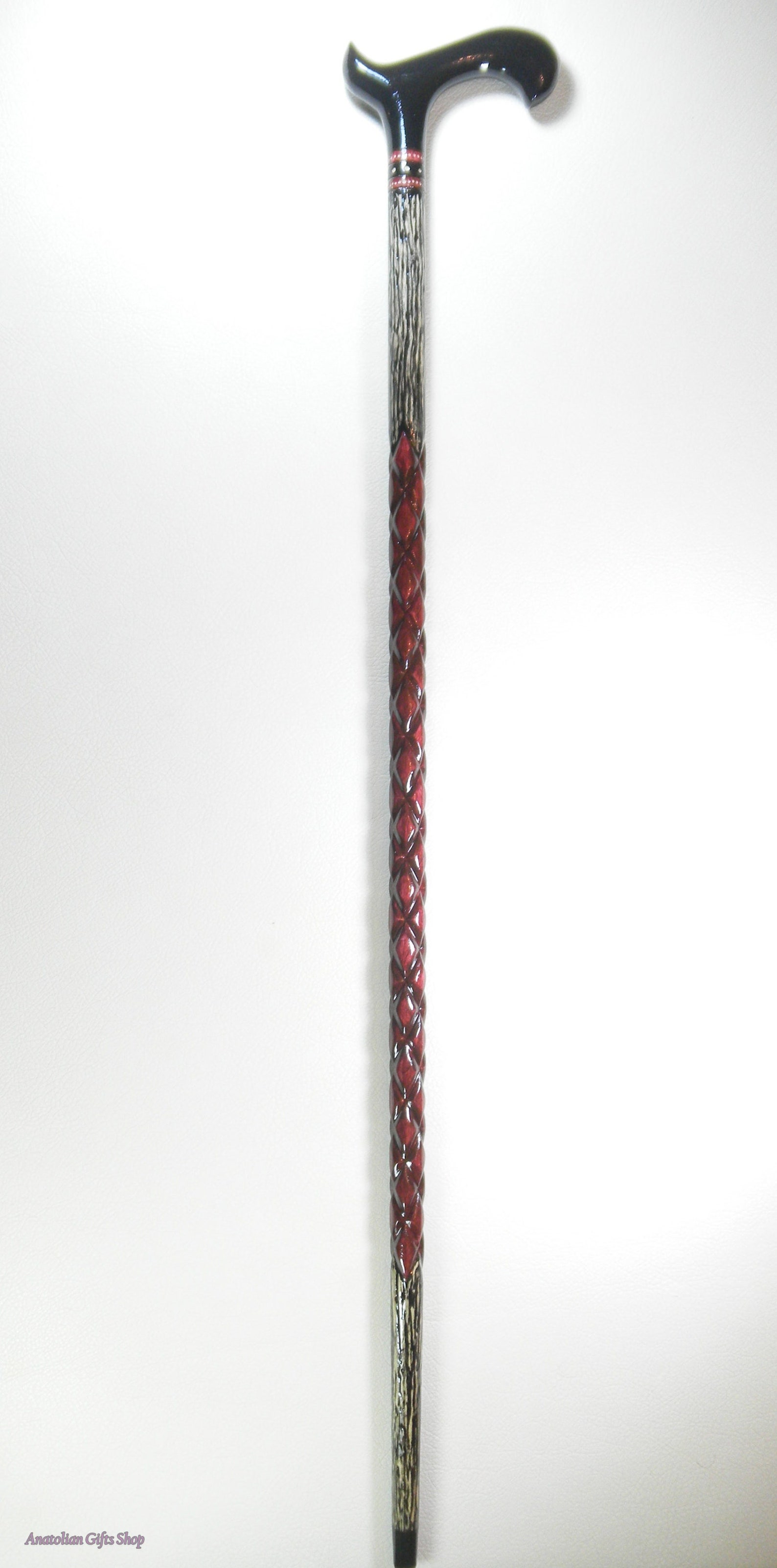 Turkish Handmade Walking Stick Canes, Devrek Canes,wood,hiking Sticks ...