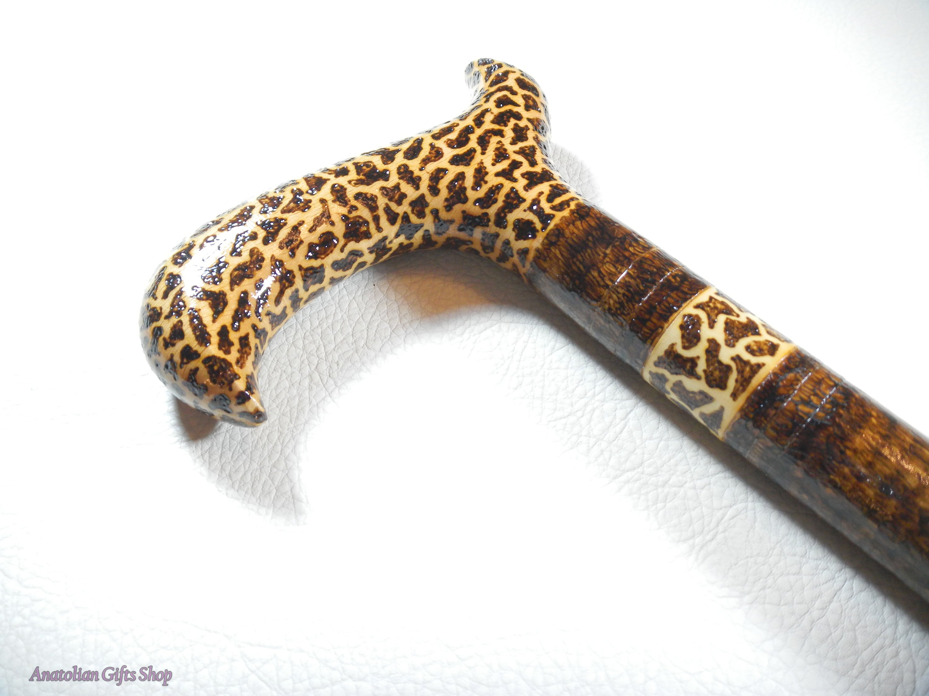 Turkish Handmade Walking Stick Canes, Devrek Canes,wood,hiking Sticks ...