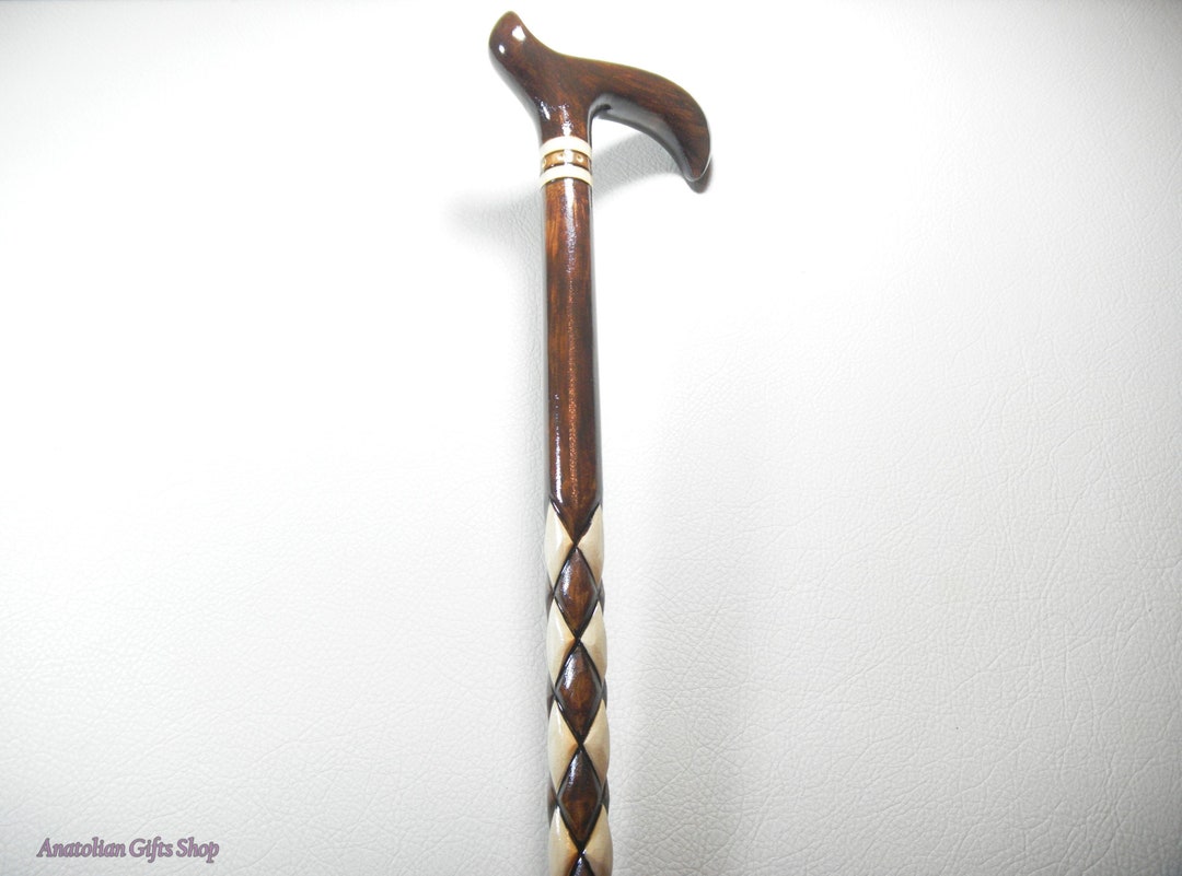 Turkish Handmade Walking Stick Canes, Devrek Canes,wood,hiking Sticks ...
