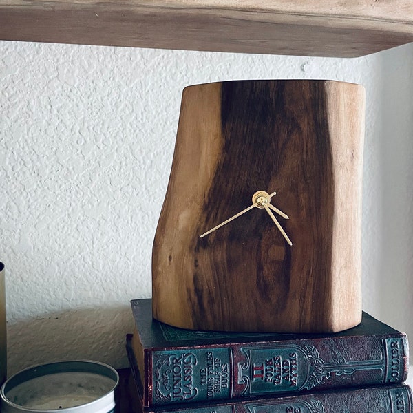 Walnut Wall Clock - Etsy