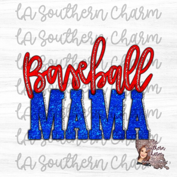 Baseball Mama Digital DOWNLOADPNG JPEG Filebaseball Mama | Etsy