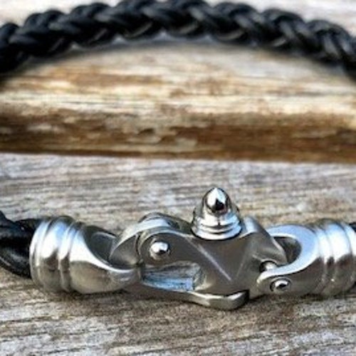 Mariners Clasp Stainless Steel Snap Shackle 6MM Clasp - Etsy