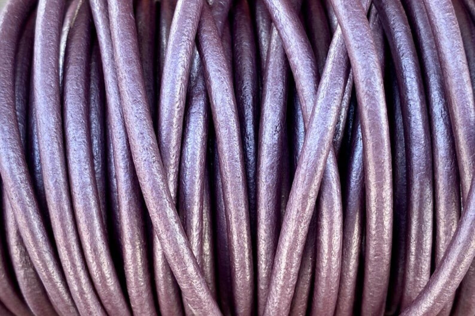 3mm Metallic Berry Round Cord Premium Leather Cord 3mm Round - Etsy