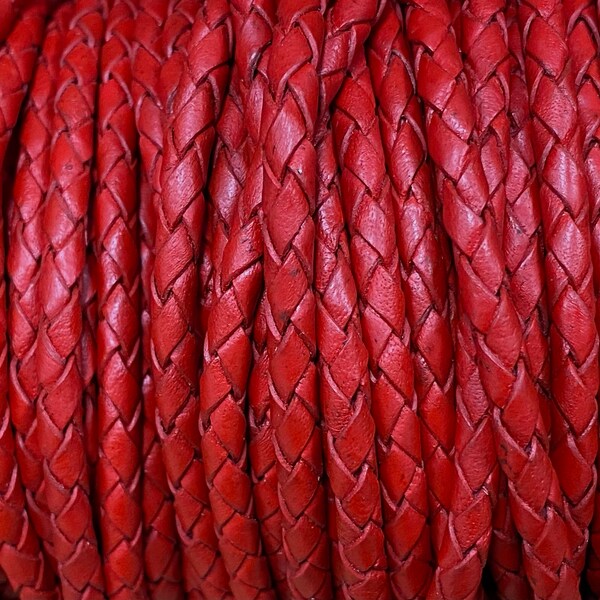 Braided Leather - Etsy