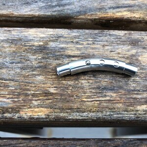 Adjustable Clasp, 4.5MM Adjustable Stainless Steel Clasp for Leather or ...