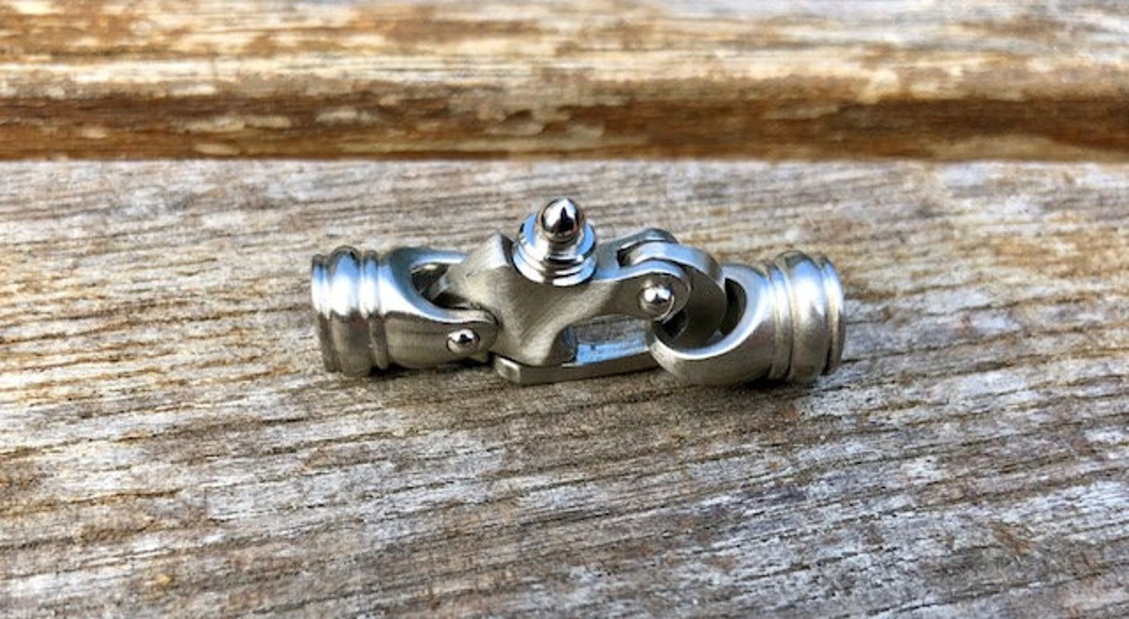 Mariners Clasp, 316 Brushed Stainless Steel Snap Shackle 6.5MM Clasp ...