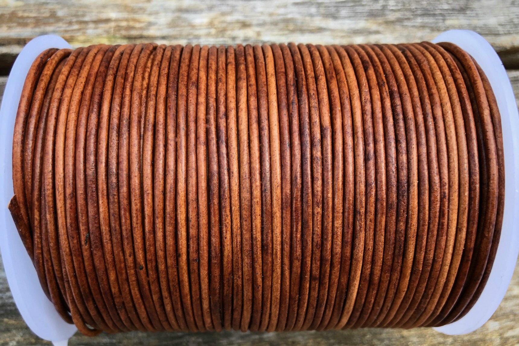 2mm Leather Cord - Gypsy Brown - Premium 2mm Round Leather Cord LCR2 ...