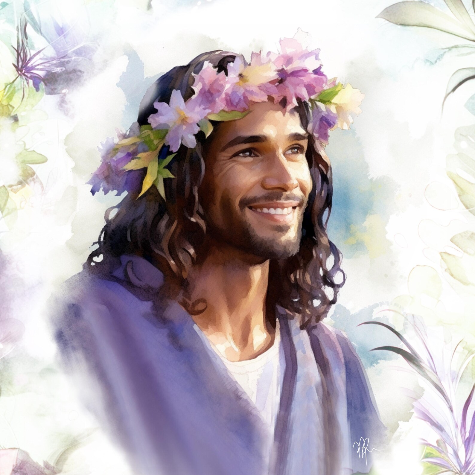 Jesus in Hawaii - Etsy