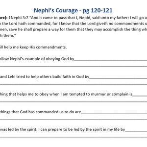 2024 CUSTOMIZABLE Primary Program Script- Come Follow Me Book of Mormon ...