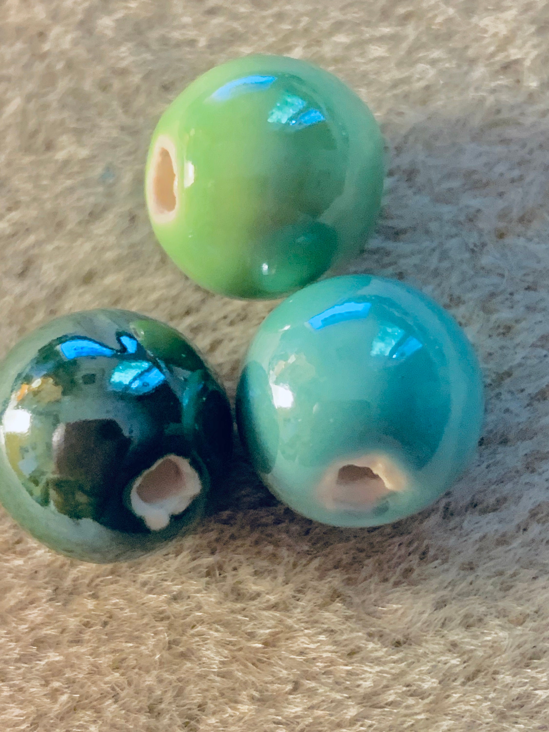 PORCELAIN PEARLS Color and Size to Choose - Etsy