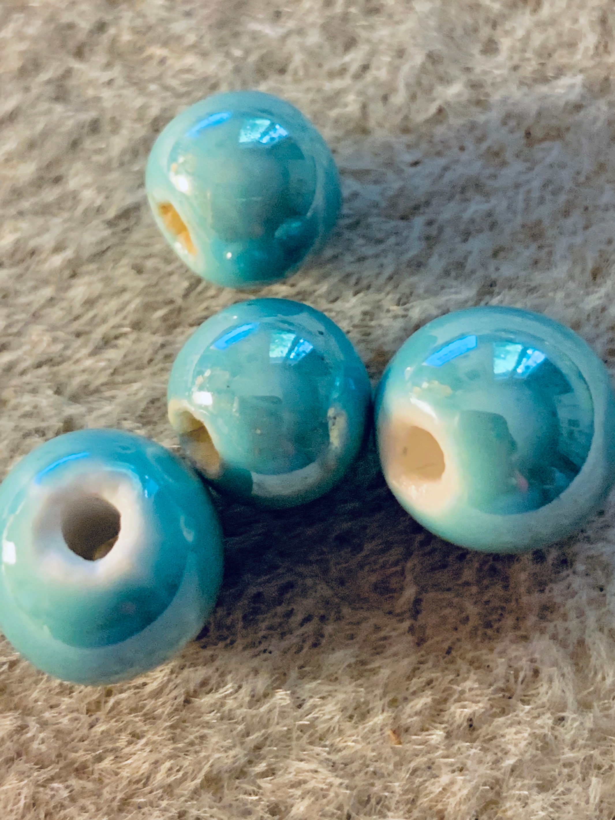 PORCELAIN PEARLS Color and Size to Choose - Etsy