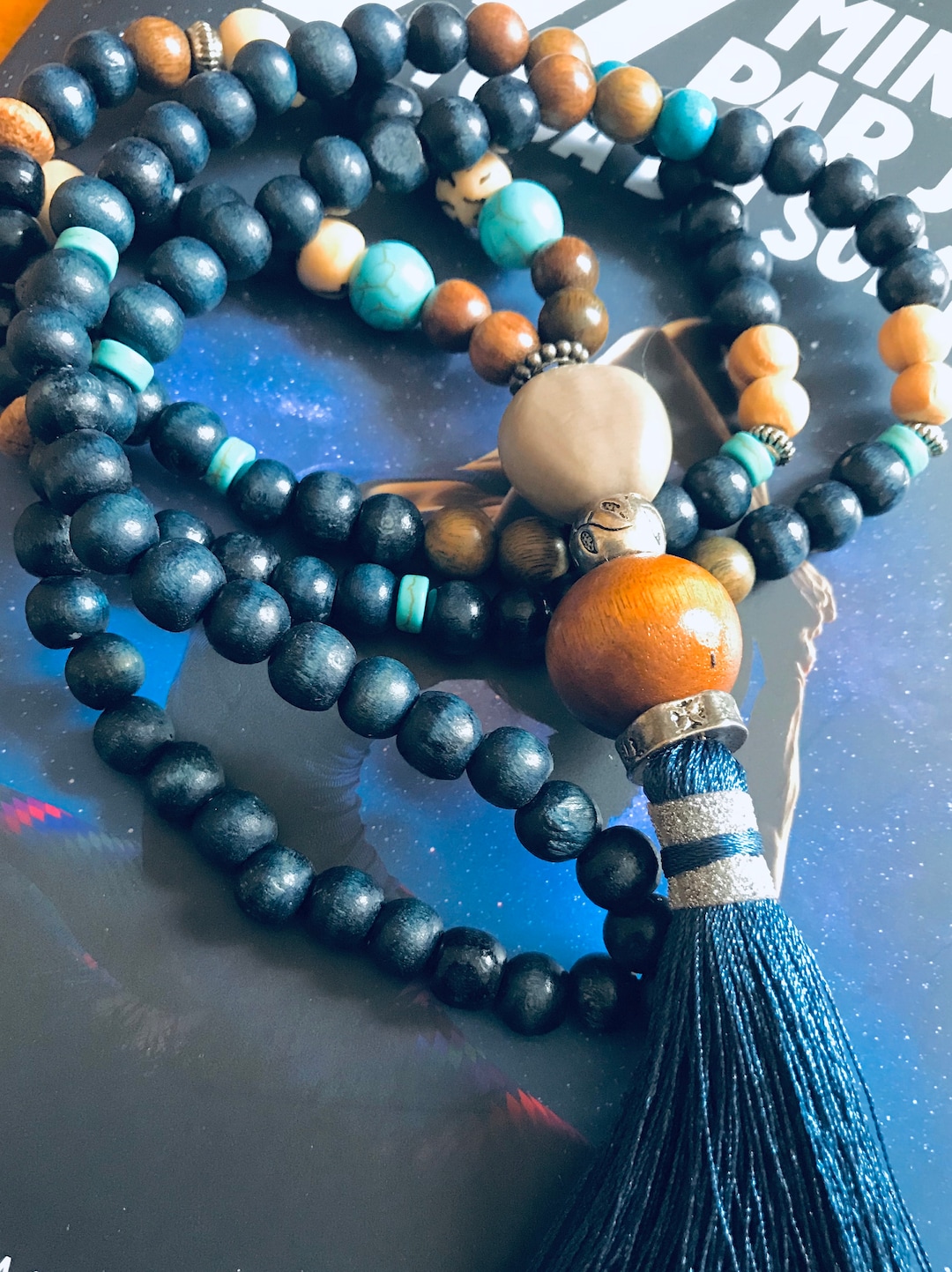 Fancy and Spiritual Mala NECKLACE KIT Color of Your Choice - Etsy